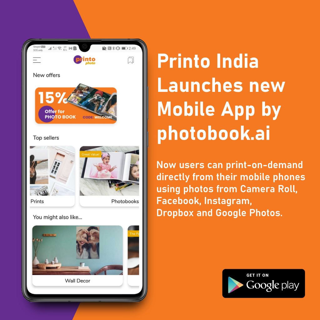 Printo India launches AI print-on-demand app - Photobook AI - Visual ...