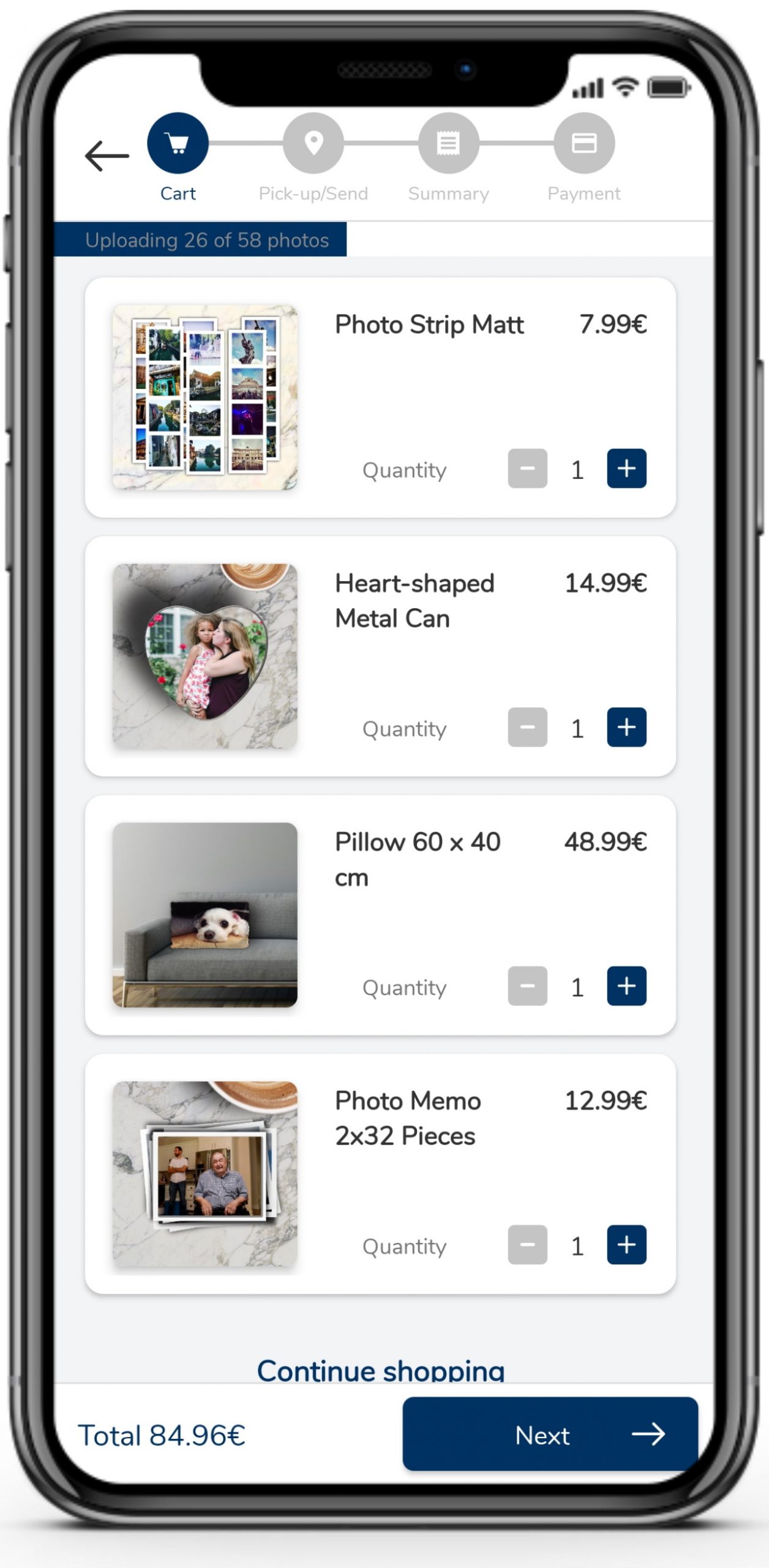 aiBook White Label Platform Home page - Photobook AI - Visual Intelligence