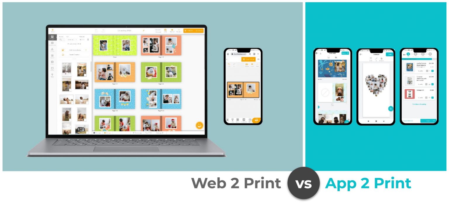 Web-to-print Vs. App-to-print, which is better? – Photobook AI – Visual ...